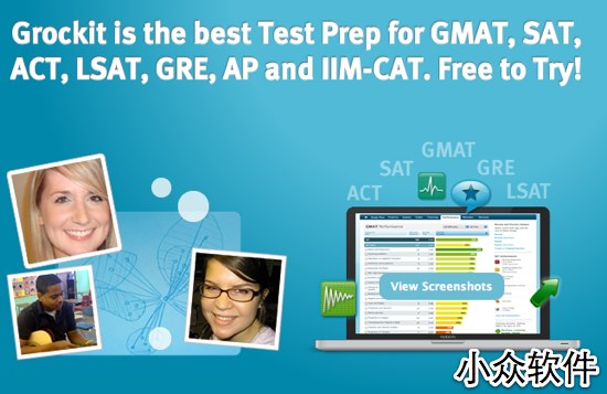 Grockit - 英语标准考试在线学习 - 小众软件